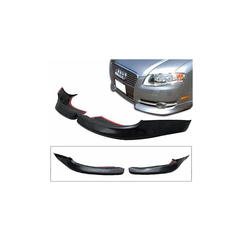 Audi A4 B7 05-07 Votex-Style Front Splitters - Coated