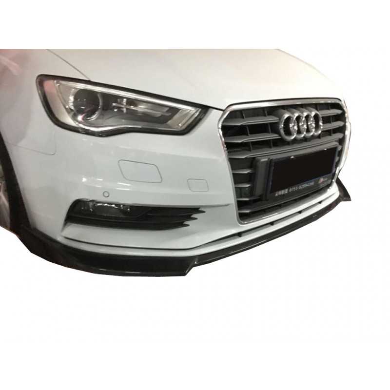 AUDI A3 13-16 Non Sport Carbon Fiber Front Lip - Coated