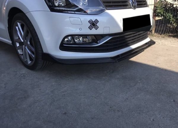 VW Polo 6 Front Lip - Coated