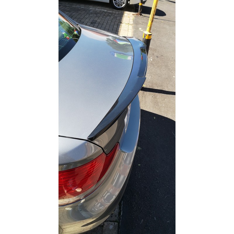 BMW E82 M4-Style Matt Black Boot Spoiler - Coated