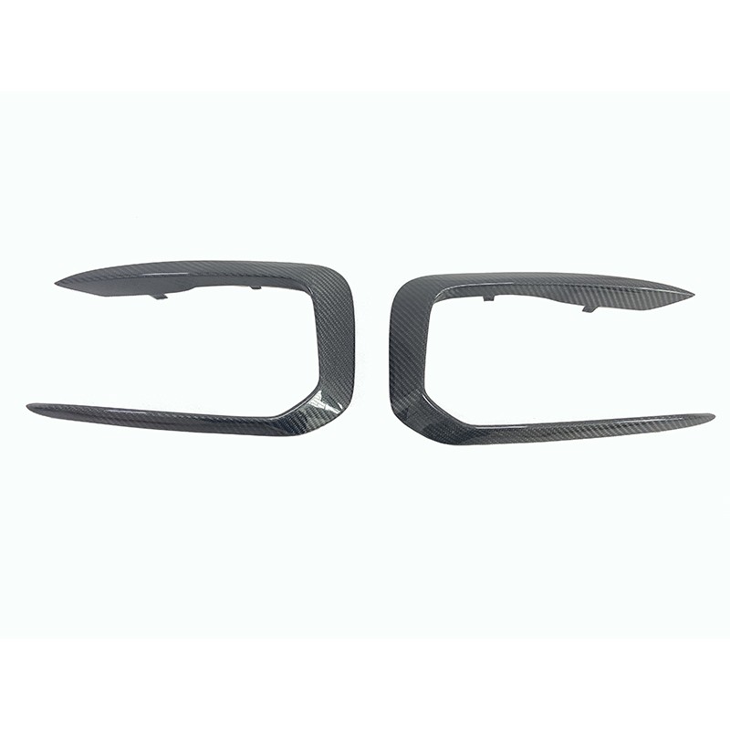 BMW F20 LCI Mtech Carbon Fiber Front Bumper Trim - Coated
