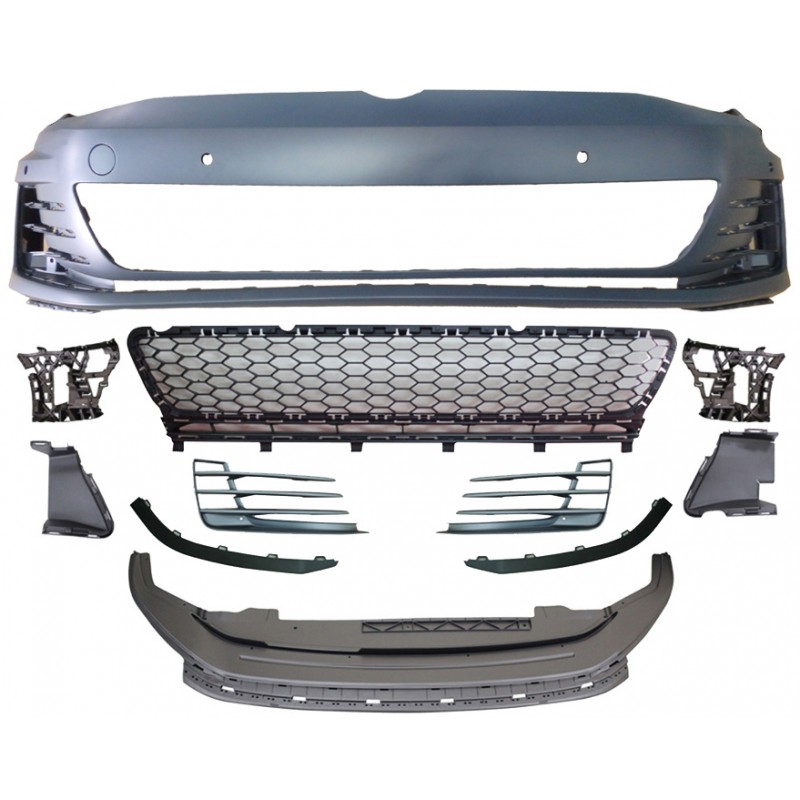 Golf 7 GTI Front Bumper W/PDC W/Washer – Coated