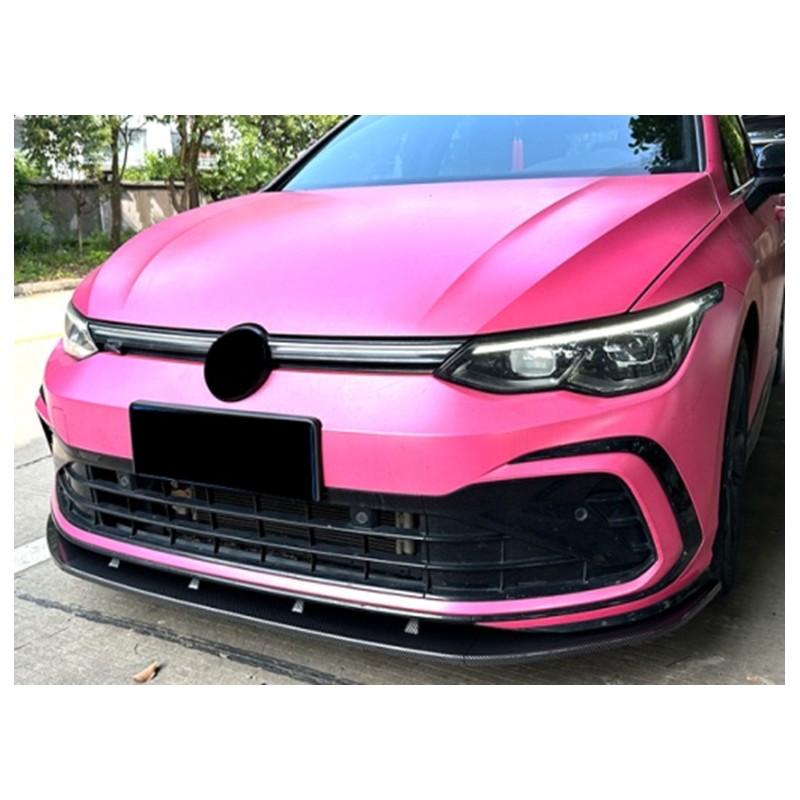 Golf 8 GTI 3pcs Front Lip - Coated