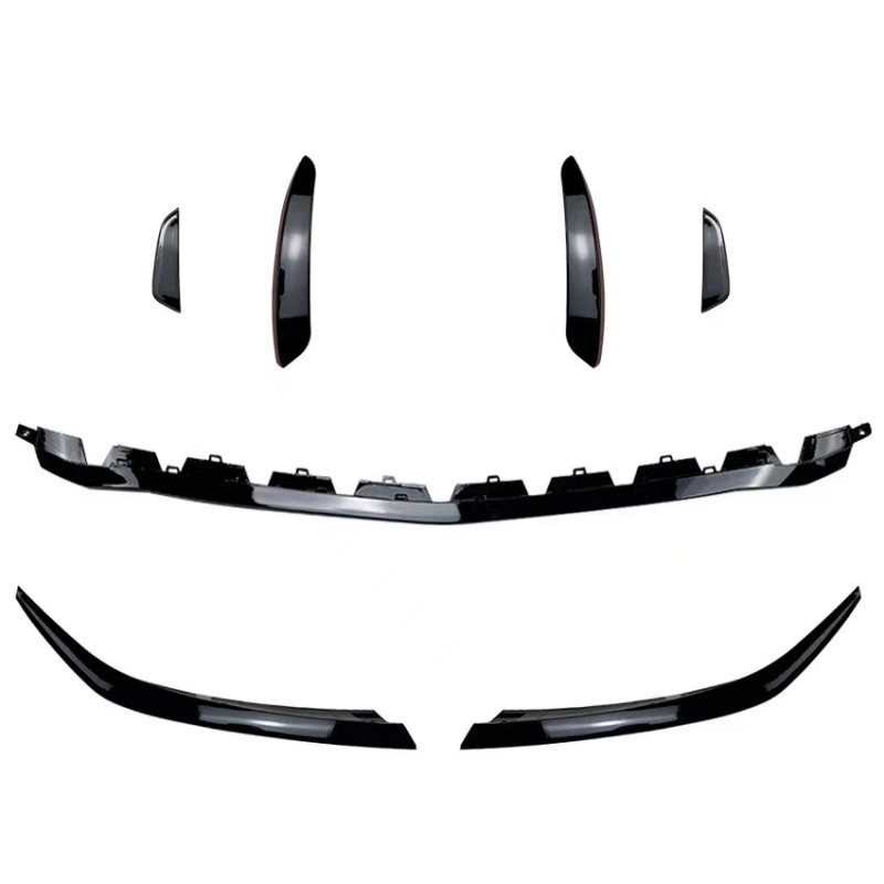 Mercedes W177 18+ 7pcs Front Lip & Canards - Coated