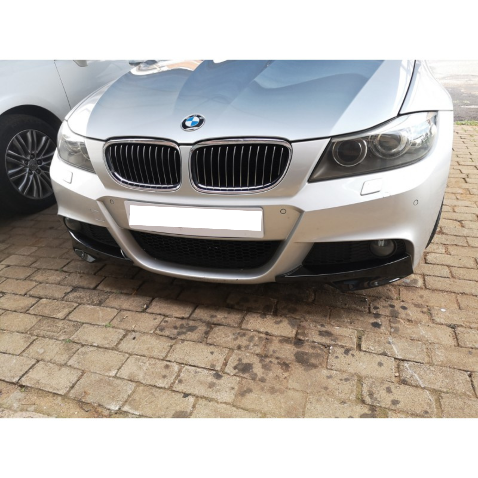 BMW E90 09-11 LCI MTech Front Splitter - Coated