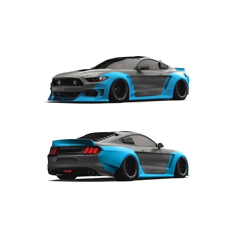 Ford Mustang Wide Bodykit - Coated