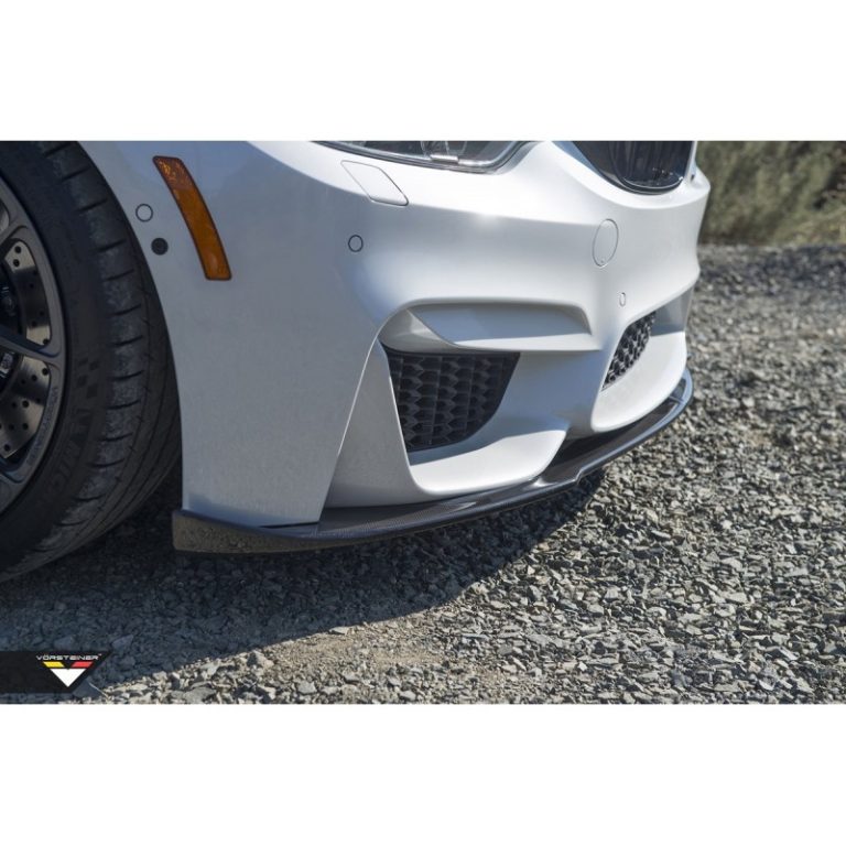 BMW F80 M3 / F82 M4 V-Evo Carbon Fiber Front Lip - Coated