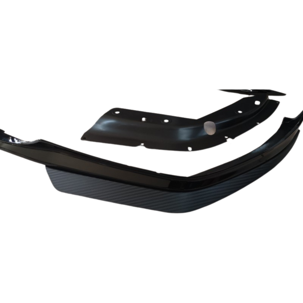 BMW G20 MP-Style Front Lip W/Carbon Look Splitters - Coated