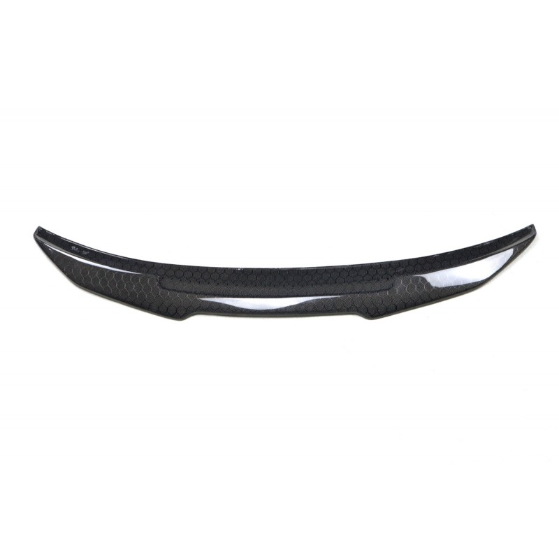 BMW F30 Honeycomb PSM Style Carbon Fiber Boot Spoiler - Coated