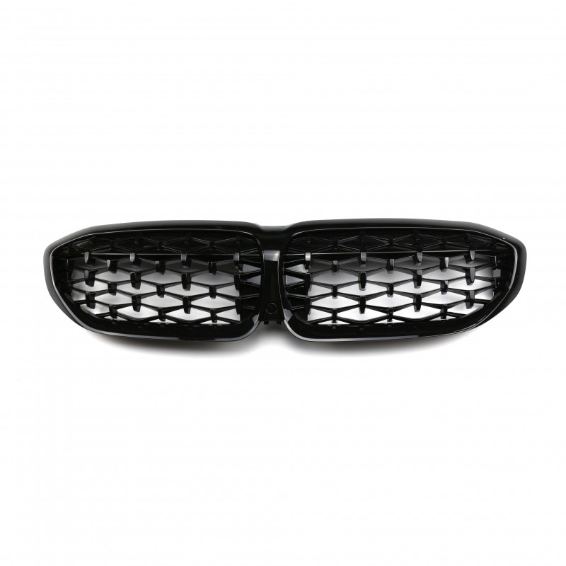 BMW G20 Diamond Grille (full gloss black) - Coated