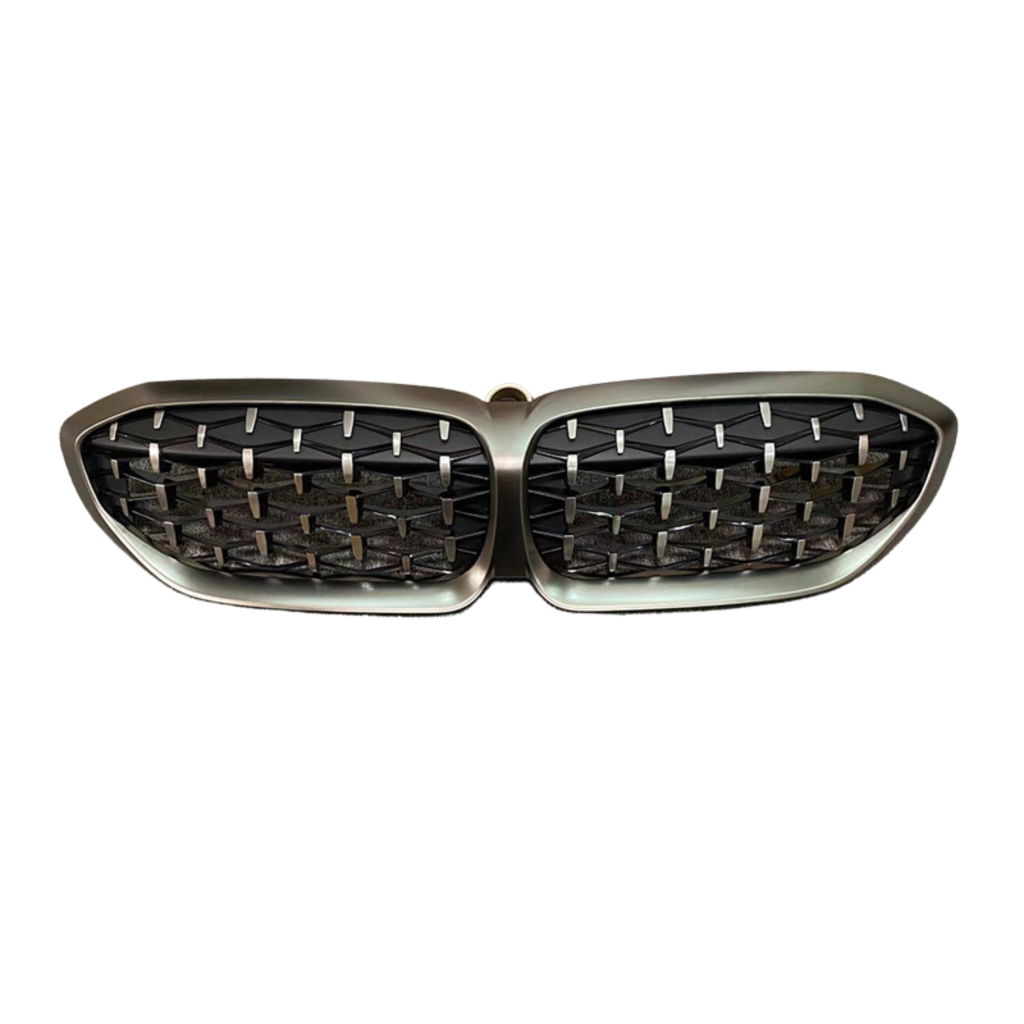 BMW G20 Diamond Grille (high quality matt chrome) - Coated