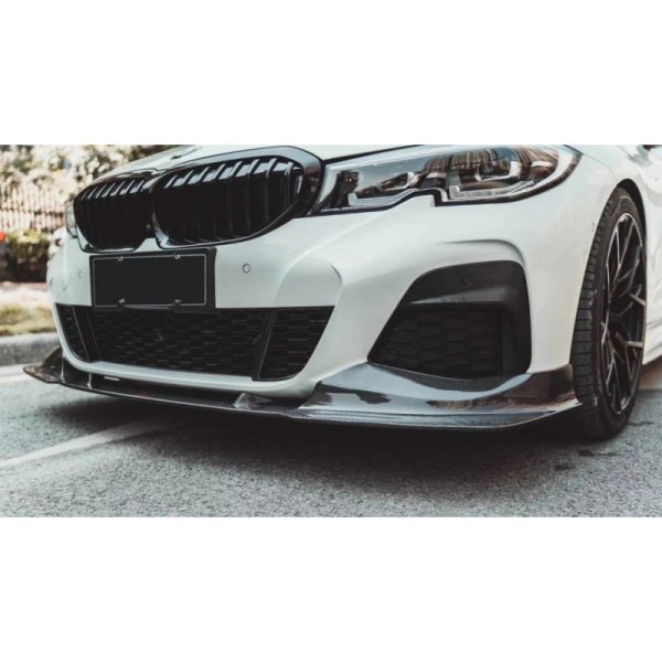 BMW G20 CMST-Style Carbon Fiber Front Lip - Coated