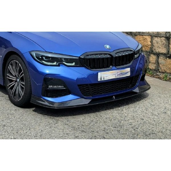BMW G20 MTech AC-Style Carbon Fiber Front Lip - Coated