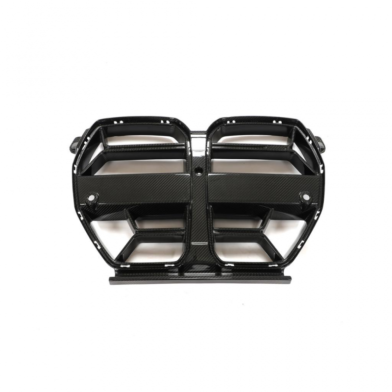 BMW G80 M3 / G82 M4 CSL Style Dry Carbon Fiber Grille - Coated