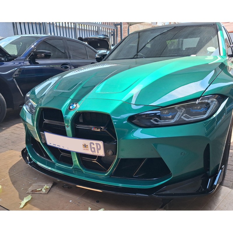 BMW G80 M3 / G82 M4 V Style Front Lip - Coated