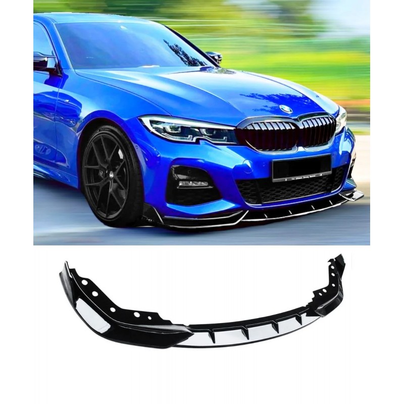 BMW G20 Competition Style 3pcs Front Lip - Coated