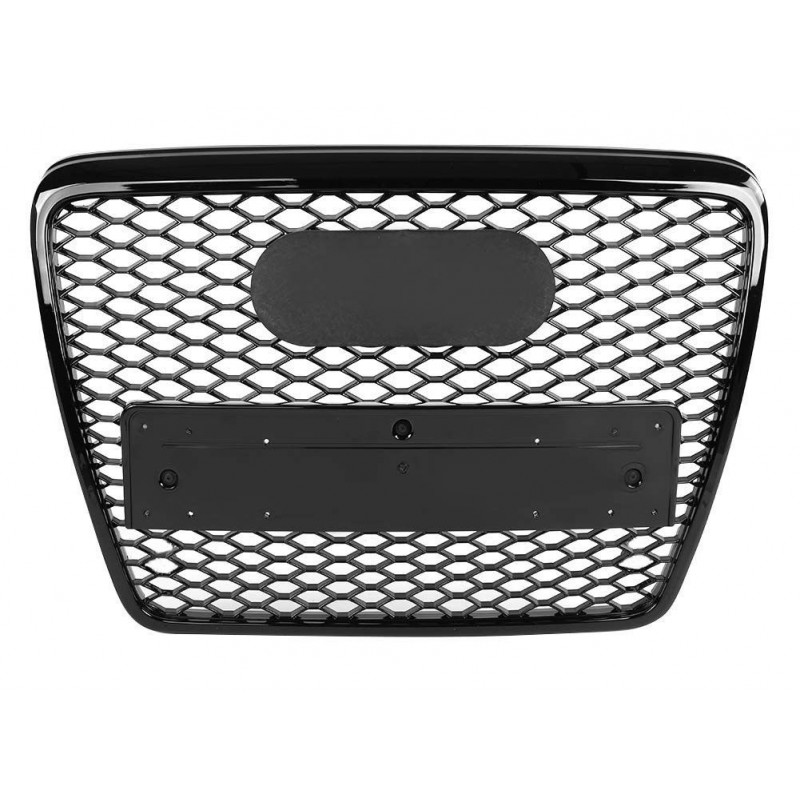 Audi A6 05-12 RS Style Grille W/Badge - Coated