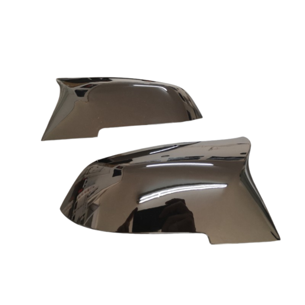 BMW F20 F22 F30 F32 M-Style Mirror Cover (Gloss Black) - Coated
